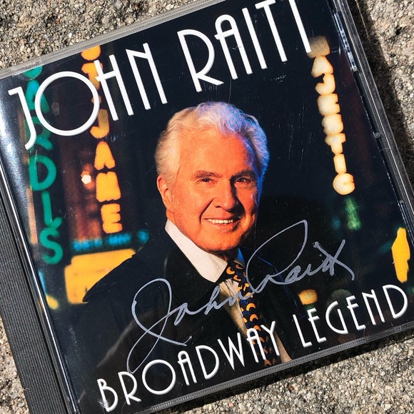 Media | Vtg 1995 John Raitt Father Of Bonnie Broadway Legend Signed Cd ...